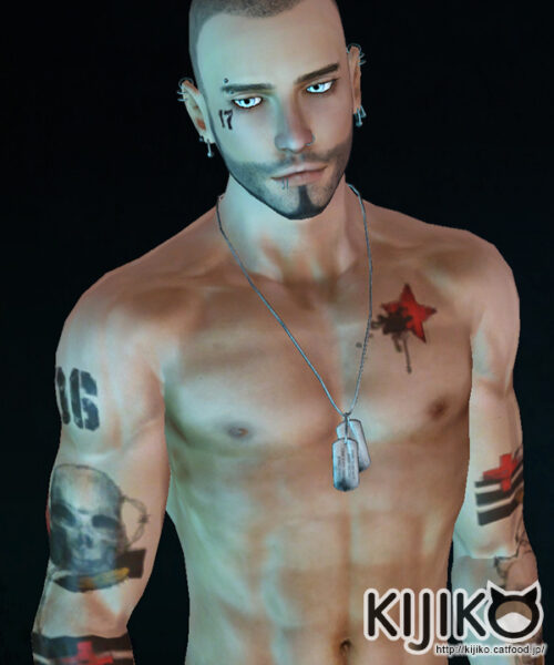 Tatoos (Set Item) タトゥーを作ってみました | Kijiko